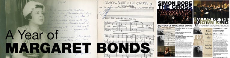 Margaret Bonds | Department of Performing Arts | Georgetown University